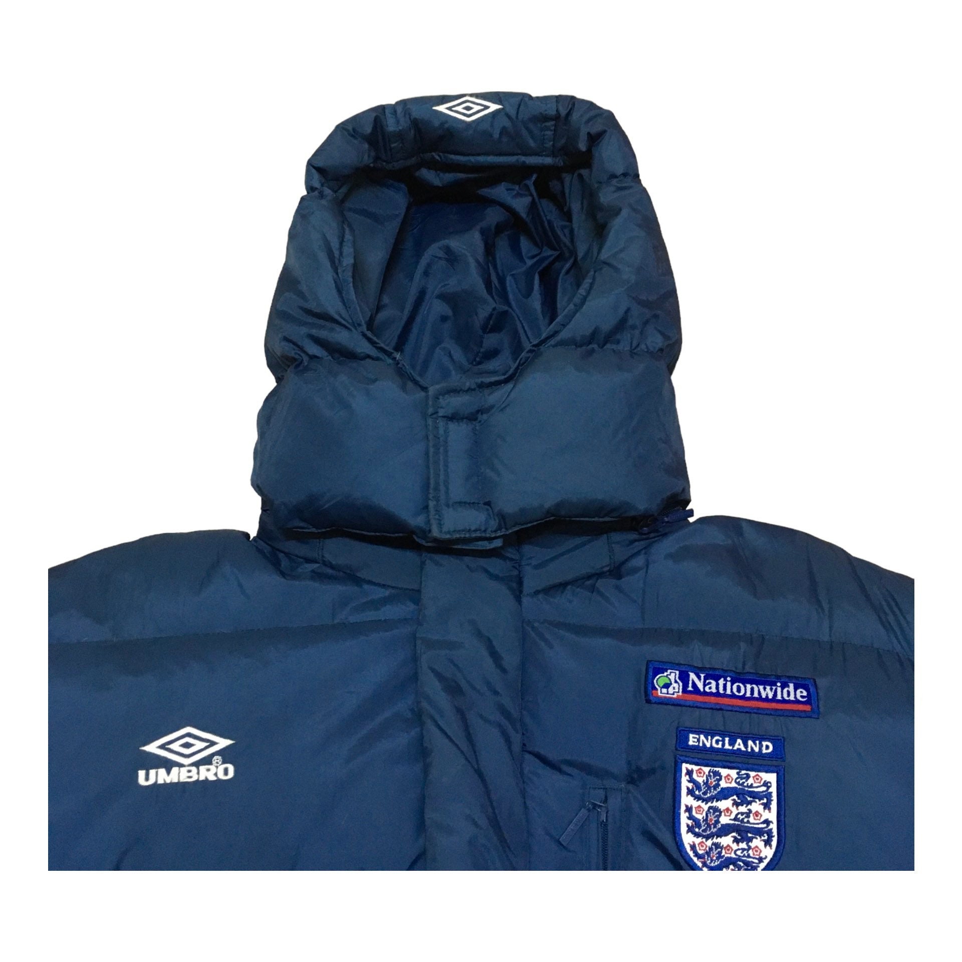 Rare Vintage Football Team England Puffer Jacket 1990s - Etsy