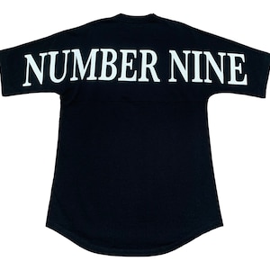 Rare Design Vintage Number Nine Spell Out T-shirt 2000s - Etsy
