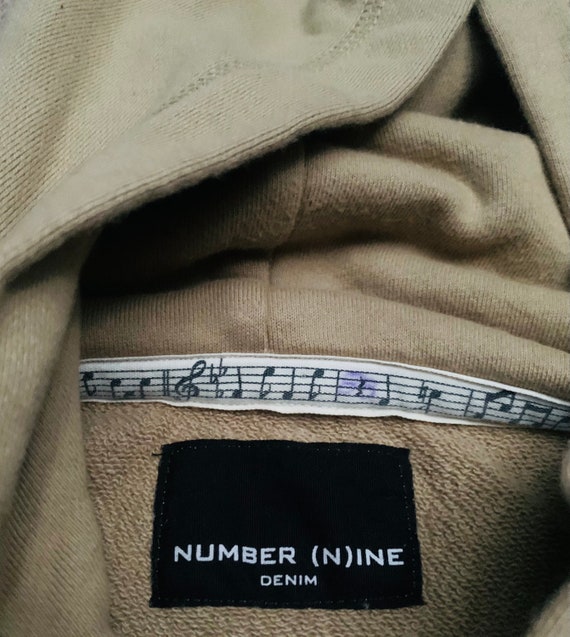 Rare Design Vintage Japanese Brand Number Nine Hoodie… - Gem
