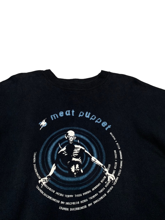 Rare Design Vintage Video Game Meat Puppet Sweatshirt… - Gem