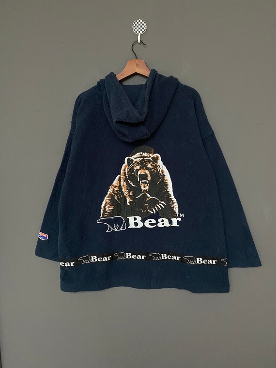 Rare Design Vintage Japanese Brand Bear Sweatshirt 19… - Gem