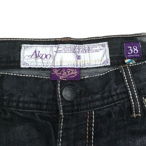Rare Design Vintage Brand Akoo Baggy Jeans 2000s - Etsy