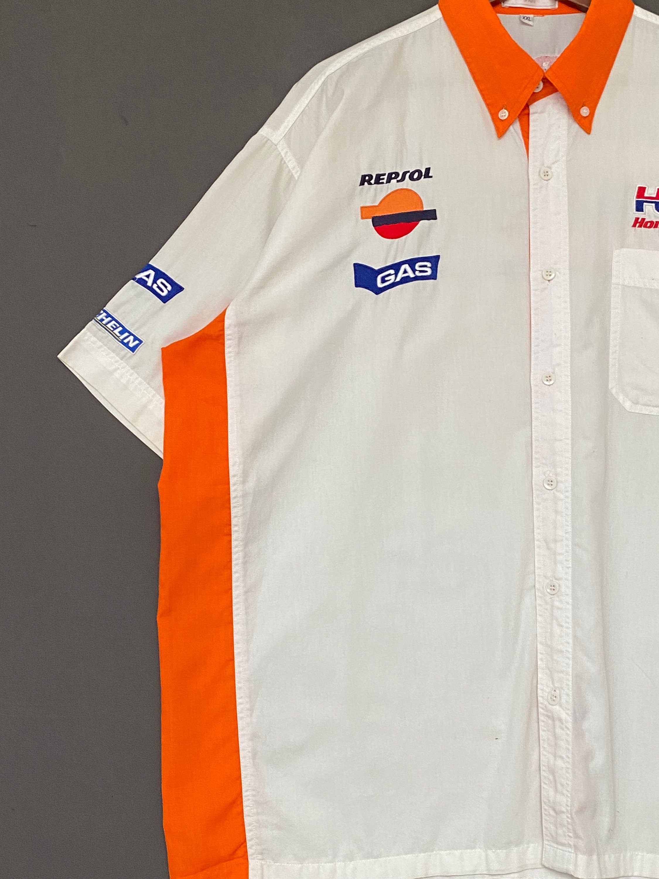 Rare Design Vintage Vintage Racing Team Brand Repsol Shirt - Etsy