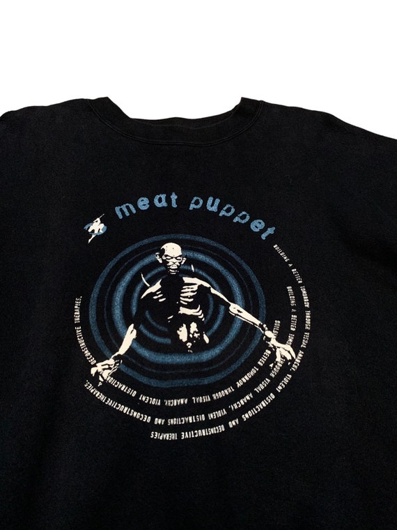 Rare Design Vintage Video Game Meat Puppet Sweatshirt… - Gem