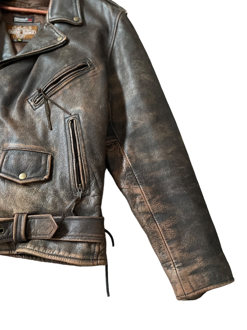 Rare Vintage Brand Thinsulate Leather Jacket 1980s - Etsy
