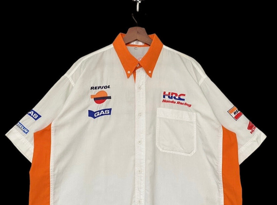 Rare Design Vintage Vintage Racing Team Brand Repsol Shirt 1990s - Etsy