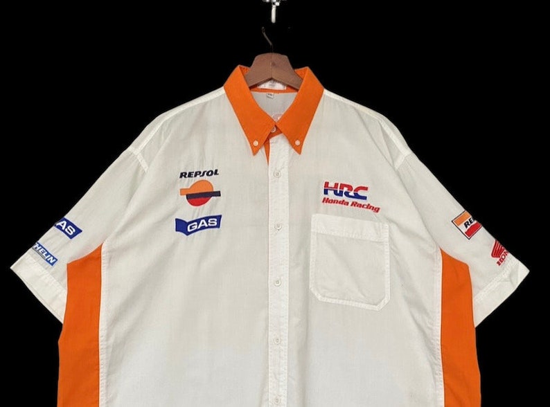 Rare Design Vintage Vintage Racing Team Brand Repsol Shirt 1990s - Etsy