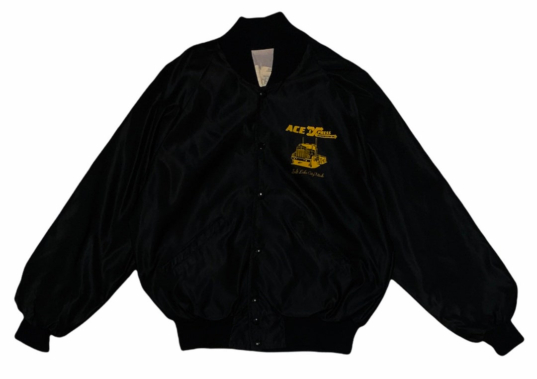 Rare Design Vintage Ace Express Flight Jacket 1990s - Etsy