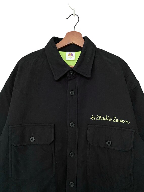Rare Design Vintage Japanese Brand Studio Seven Jacke… - Gem