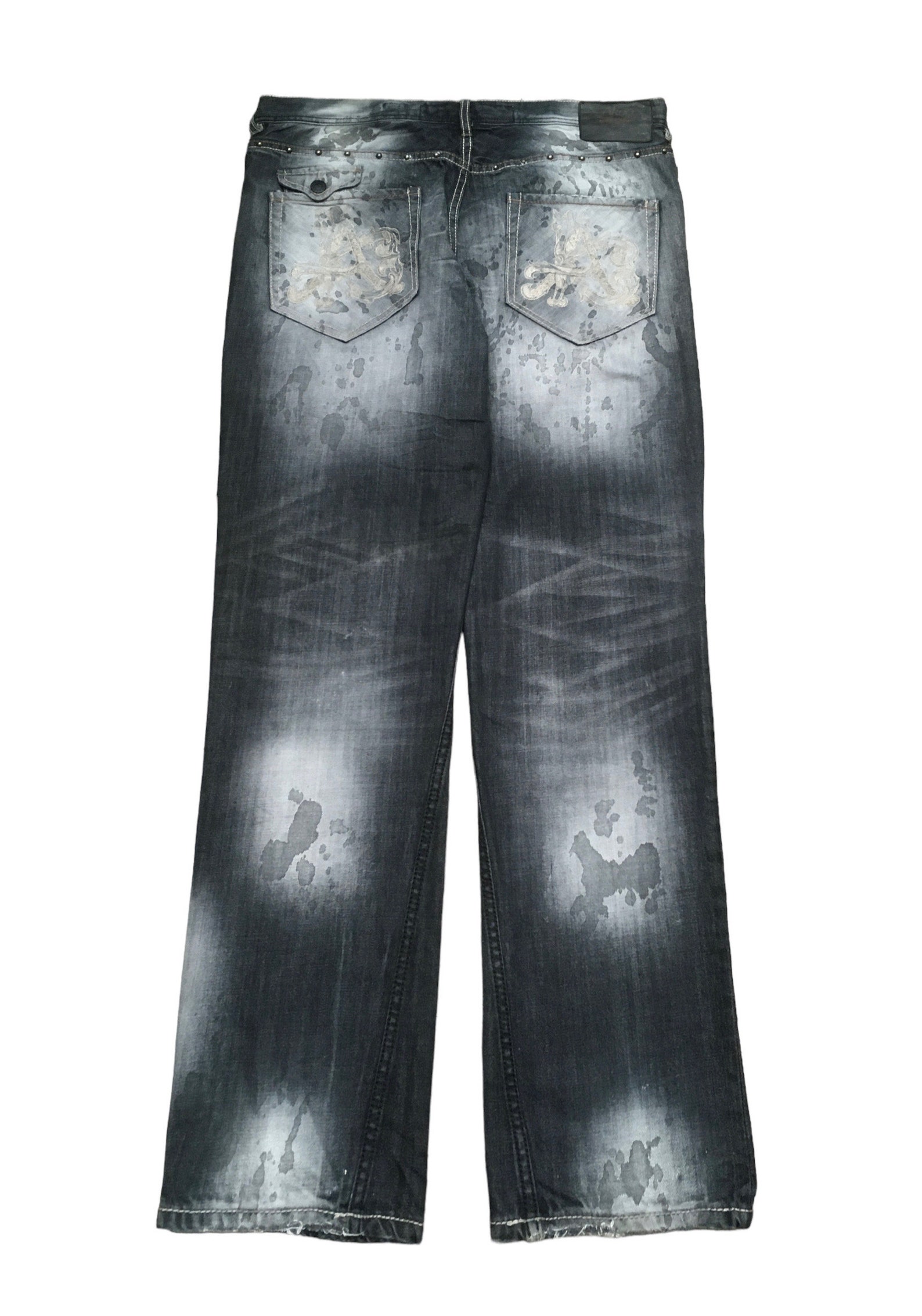 Rare Design Vintage Brand Akoo Baggy Jeans 2000s - Etsy