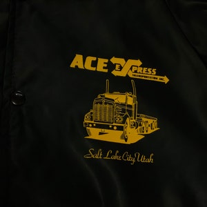 Rare Design Vintage Ace Express Flight Jacket 1990s - Etsy