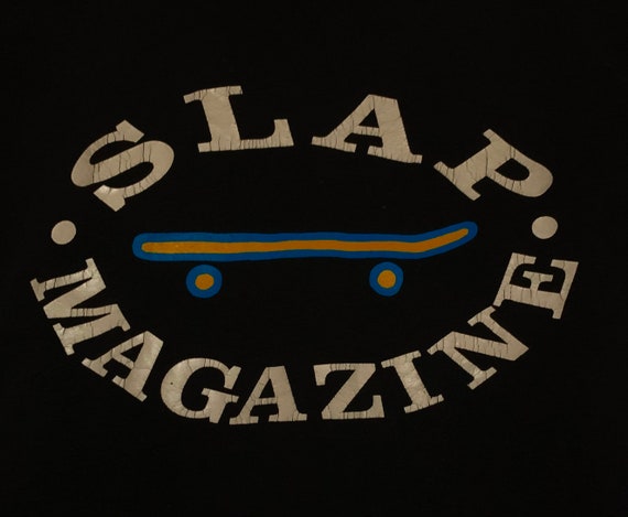 Rare Design Vintage Skater Brand Slap Magazine Hoodie… - Gem
