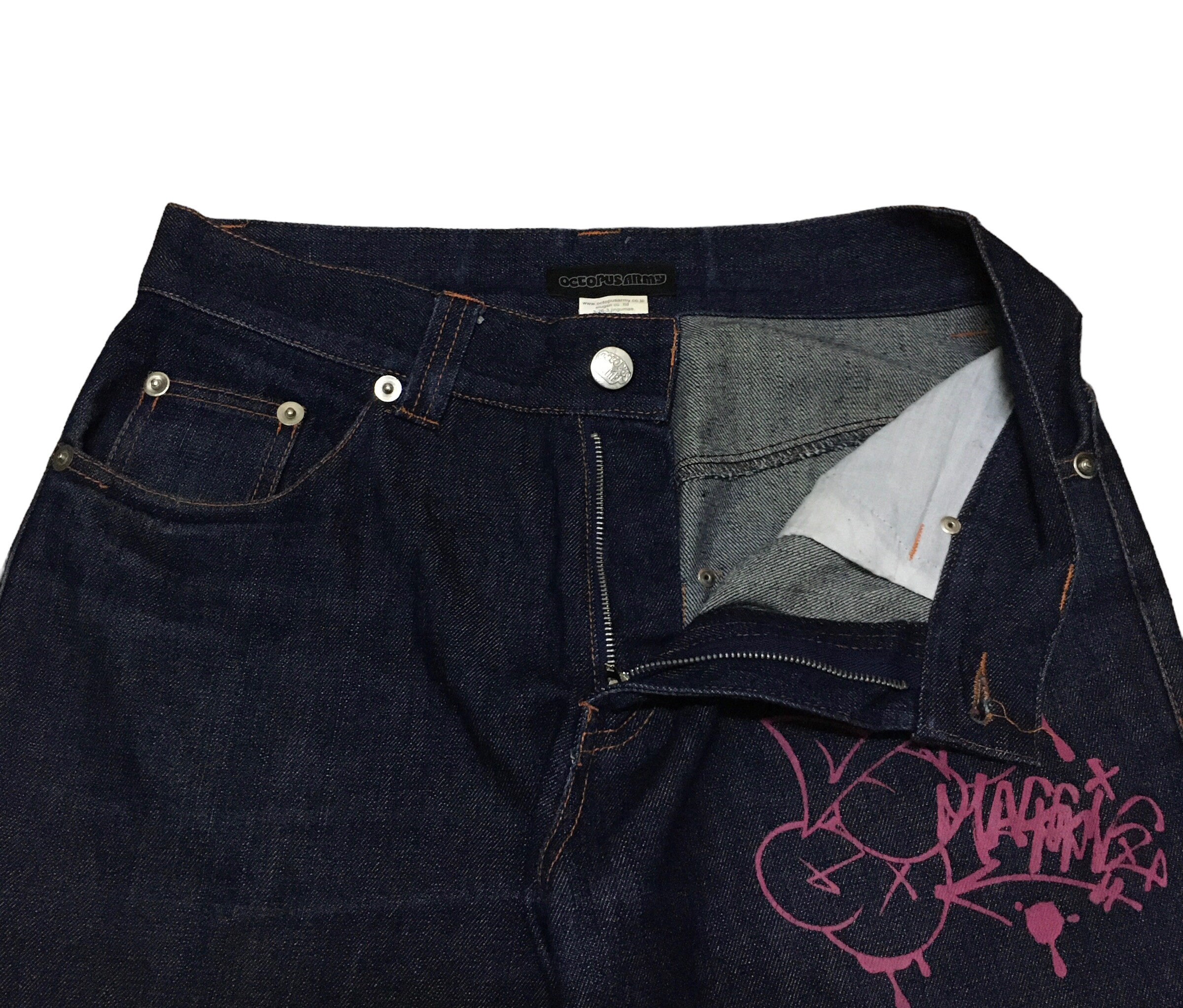 Rare Design Vintage Japanese Brand Octopus Jeans 1990s - Etsy