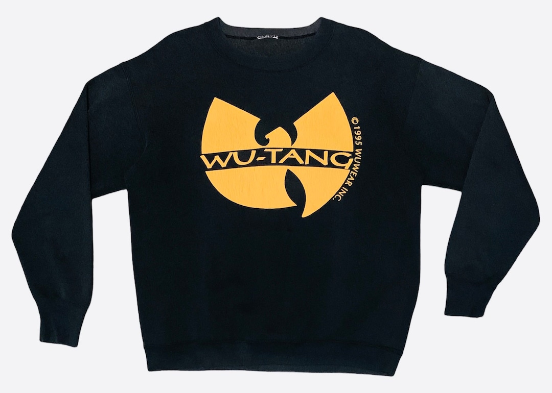 Rare Design Vintage Hip Hop Wu-tang Wu Wear Sweatshirt 1995s - Etsy