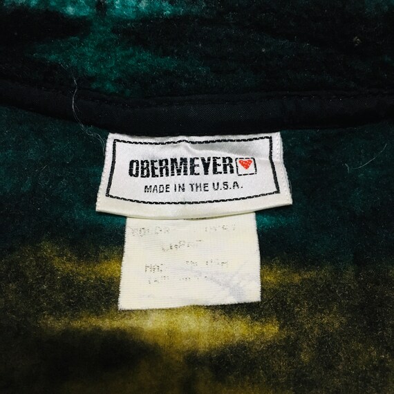 Rare Design Vintage Brand Obermeyer Rainbow Vests 199… - Gem