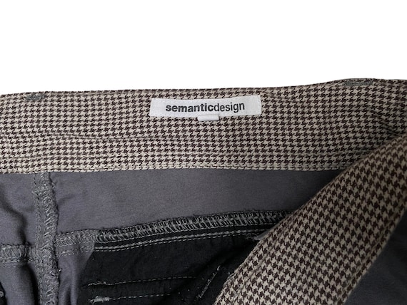 Rare Design Vintage Japanese Brand Semantic Design Ta… - Gem