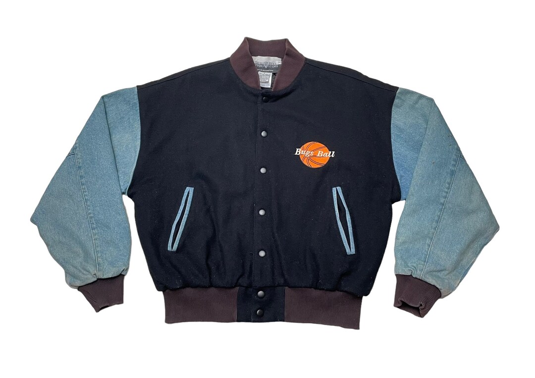 Rare Vintage Vintage Movie Space Jam Warner Bros Jacket 1996s - Etsy