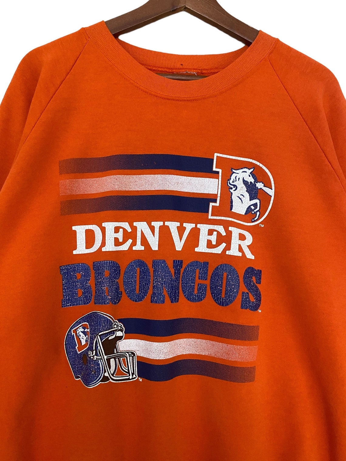 Rare Vintage NFL American Football Denver Broncos Sweatshirt 1998 - Etsy