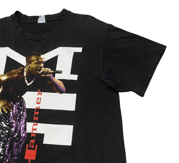 Rare Design Vintage Rappers Mc Hammer T-shirt 1981s - Gem
