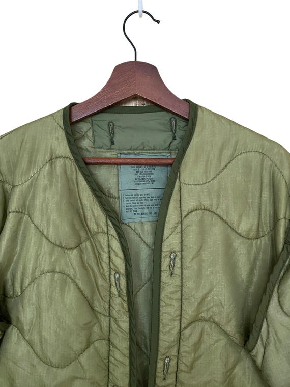 Rare Vintage Us Army Inner Jacket 1970s - Gem