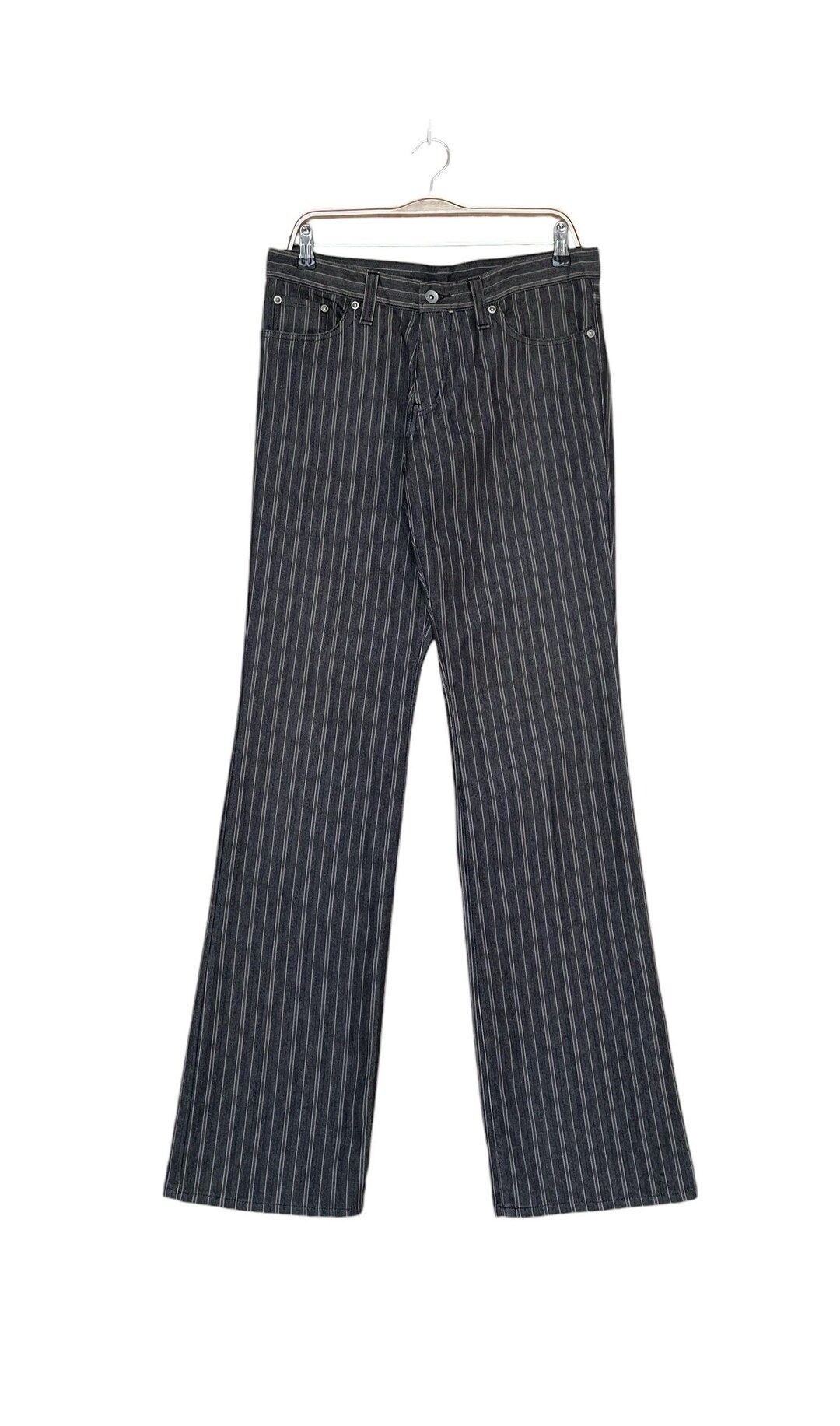 Rare Vintage Brand Semantic Design Hickory Flared Pants 2000s - Etsy