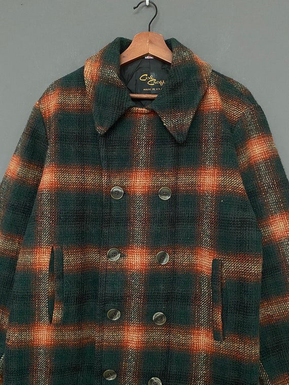 Rare Design Vintage Usa Brand Cal Craft Jacket 1990s - Gem