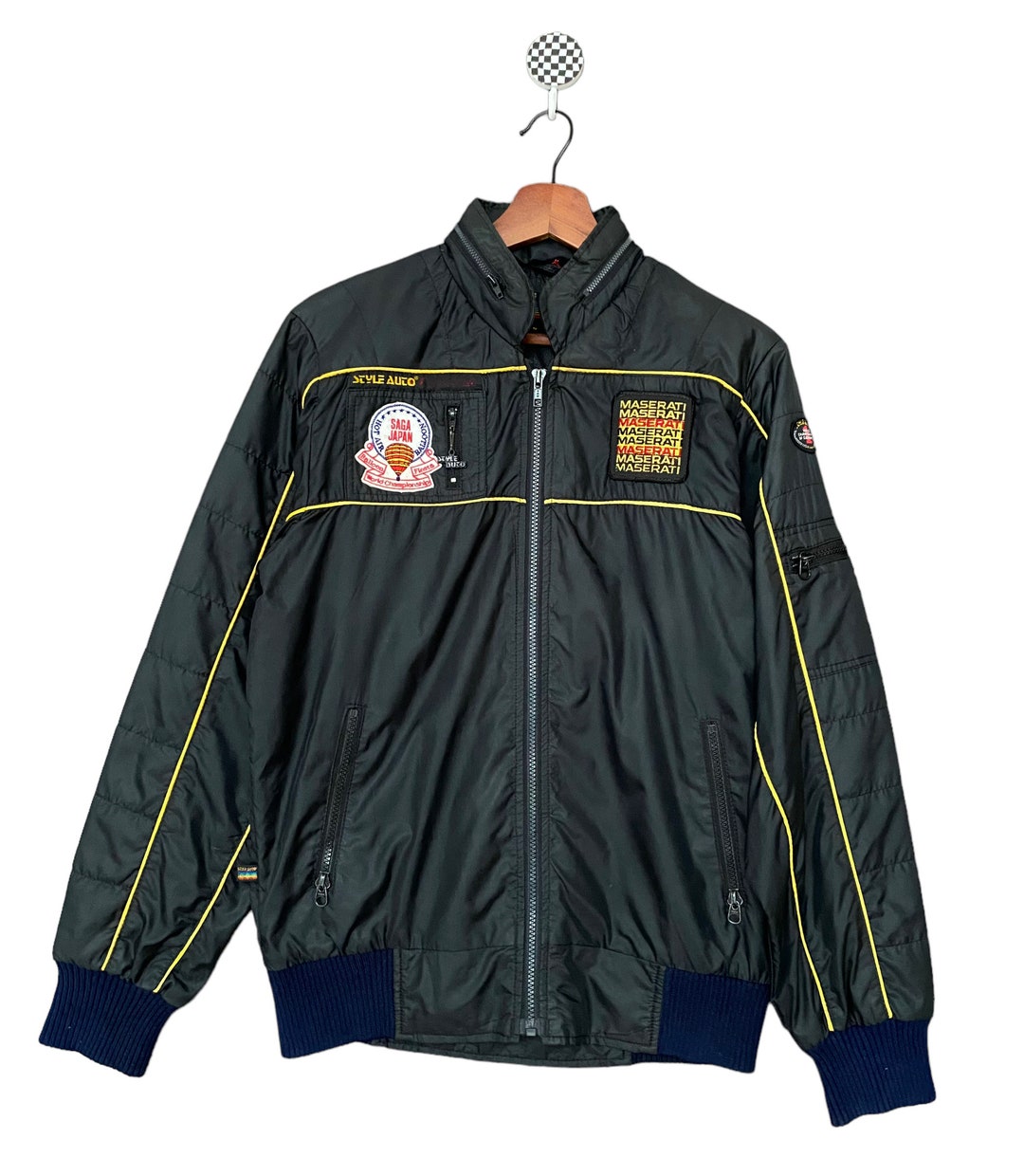 Rare Vintage Racing Team Brand Maserati Jacket 1990s - Etsy