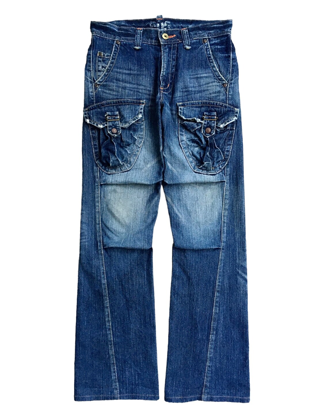 Rare Design Vintage Brand Edwin Multi Pocket Jeans 2000s - Etsy