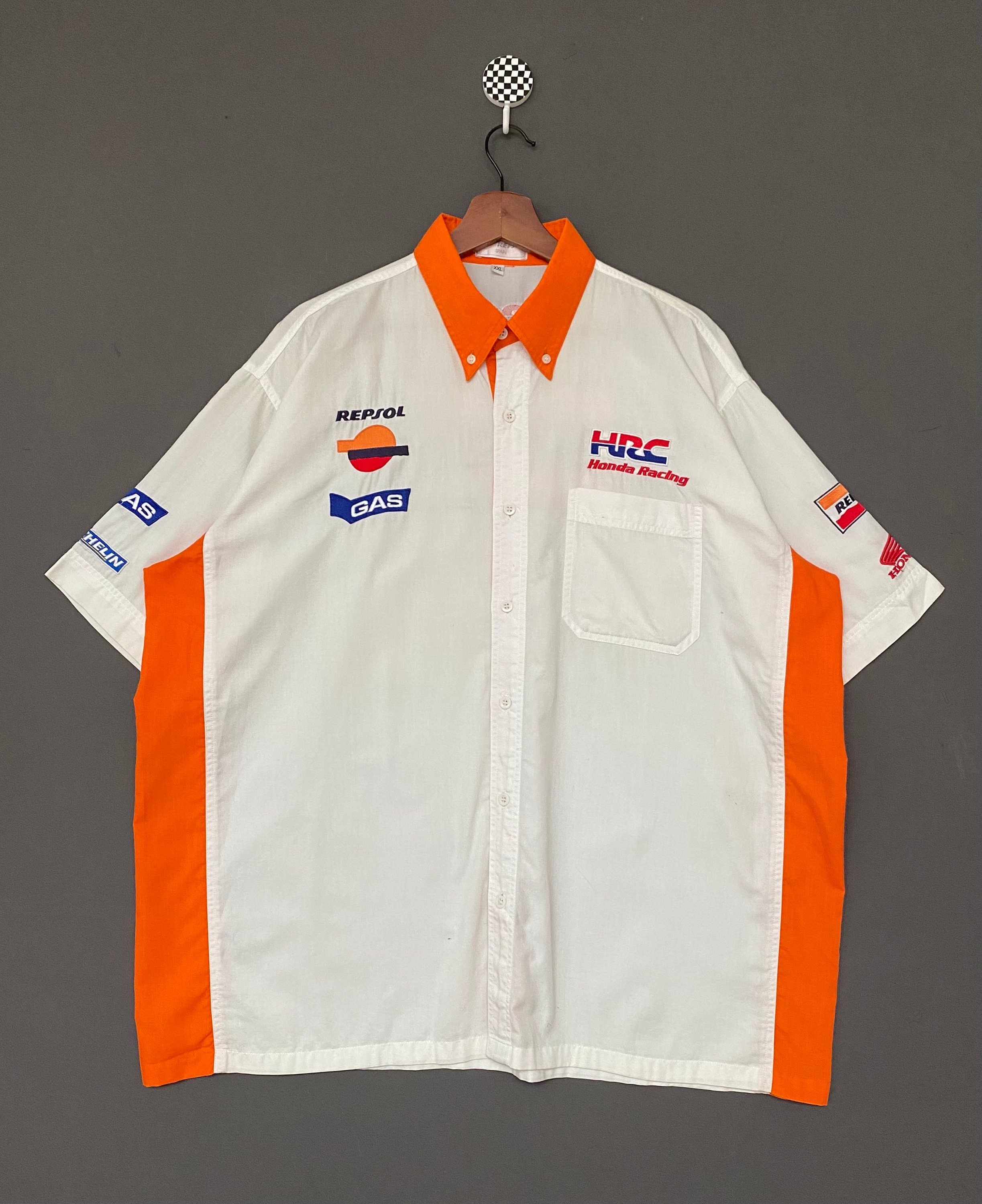 Rare Design Vintage Vintage Racing Team Brand Repsol Shirt - Etsy