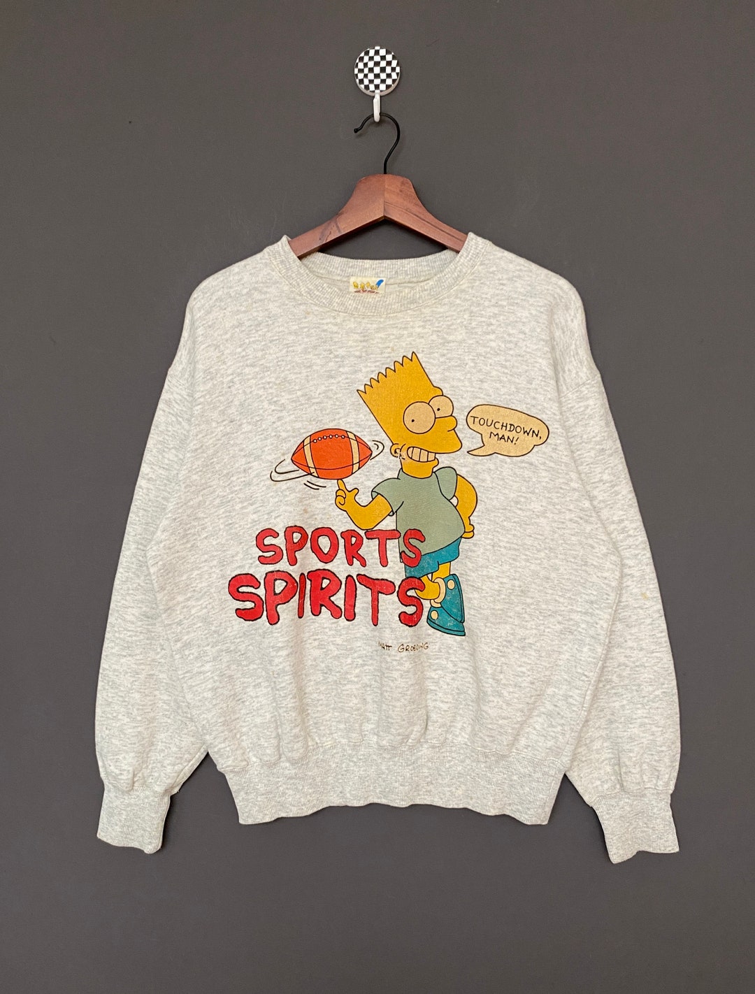 Rare Vintage Cartoon the Simpsons Sweatshirt 1993s - Etsy