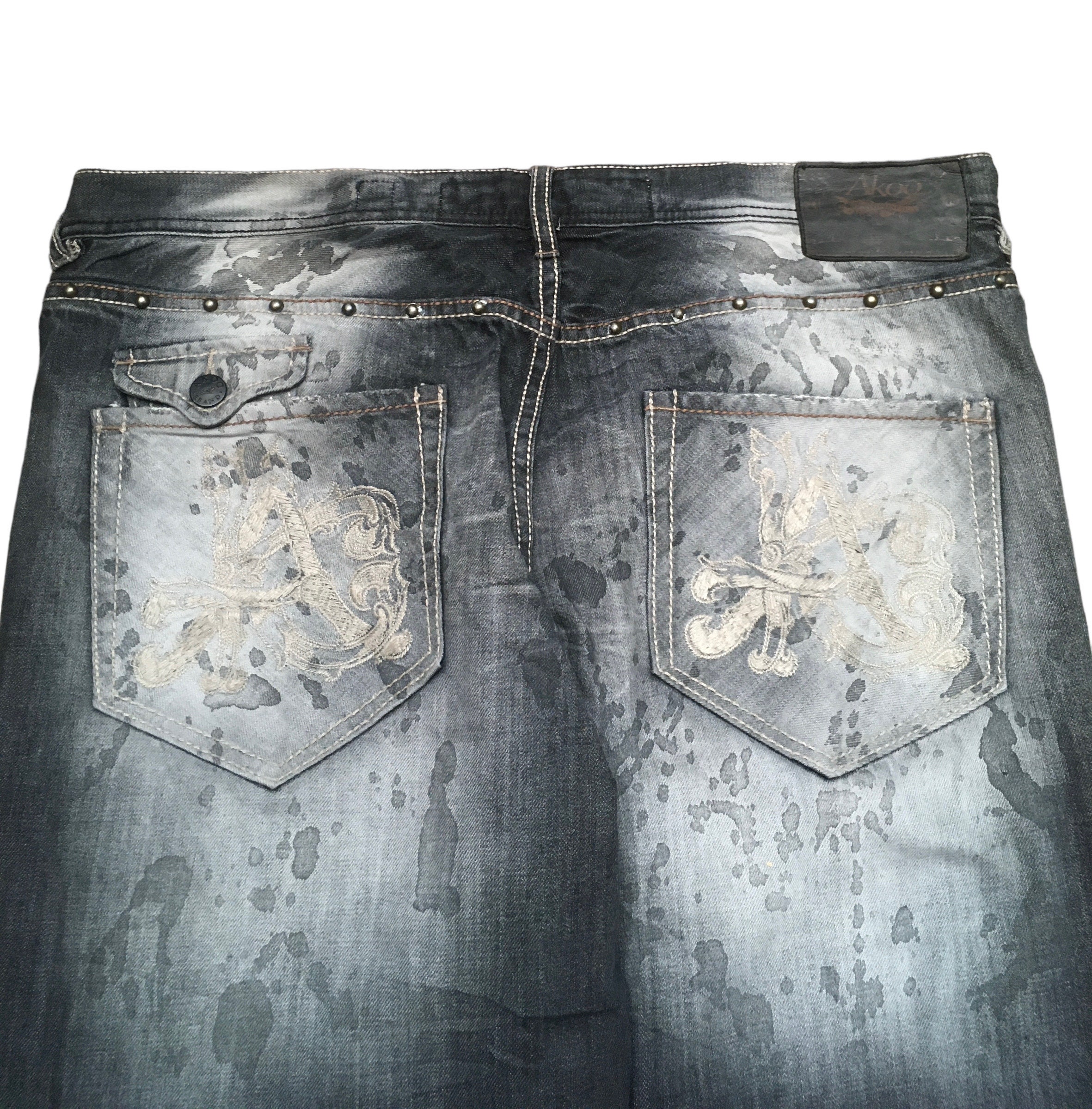 Rare Design Vintage Brand Akoo Baggy Jeans 2000s - Etsy