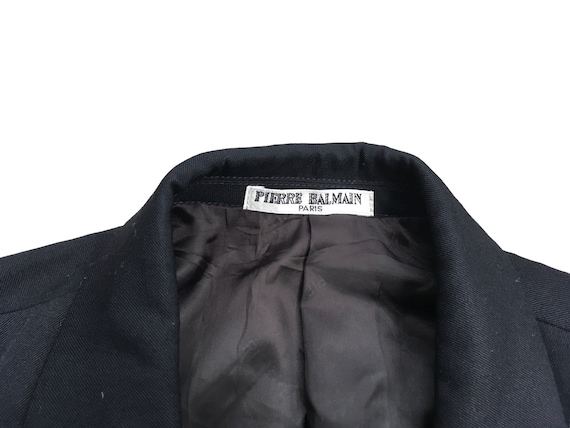 Rare Design Vintage Brand Pierre Balmain Jacket 1990s - Gem