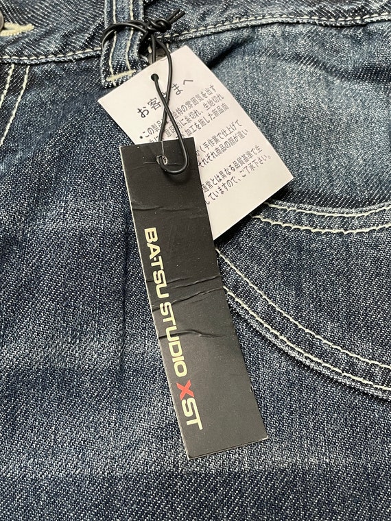 Rare Design Vintage Japanese Brand Batsu Studio Jeans… - Gem