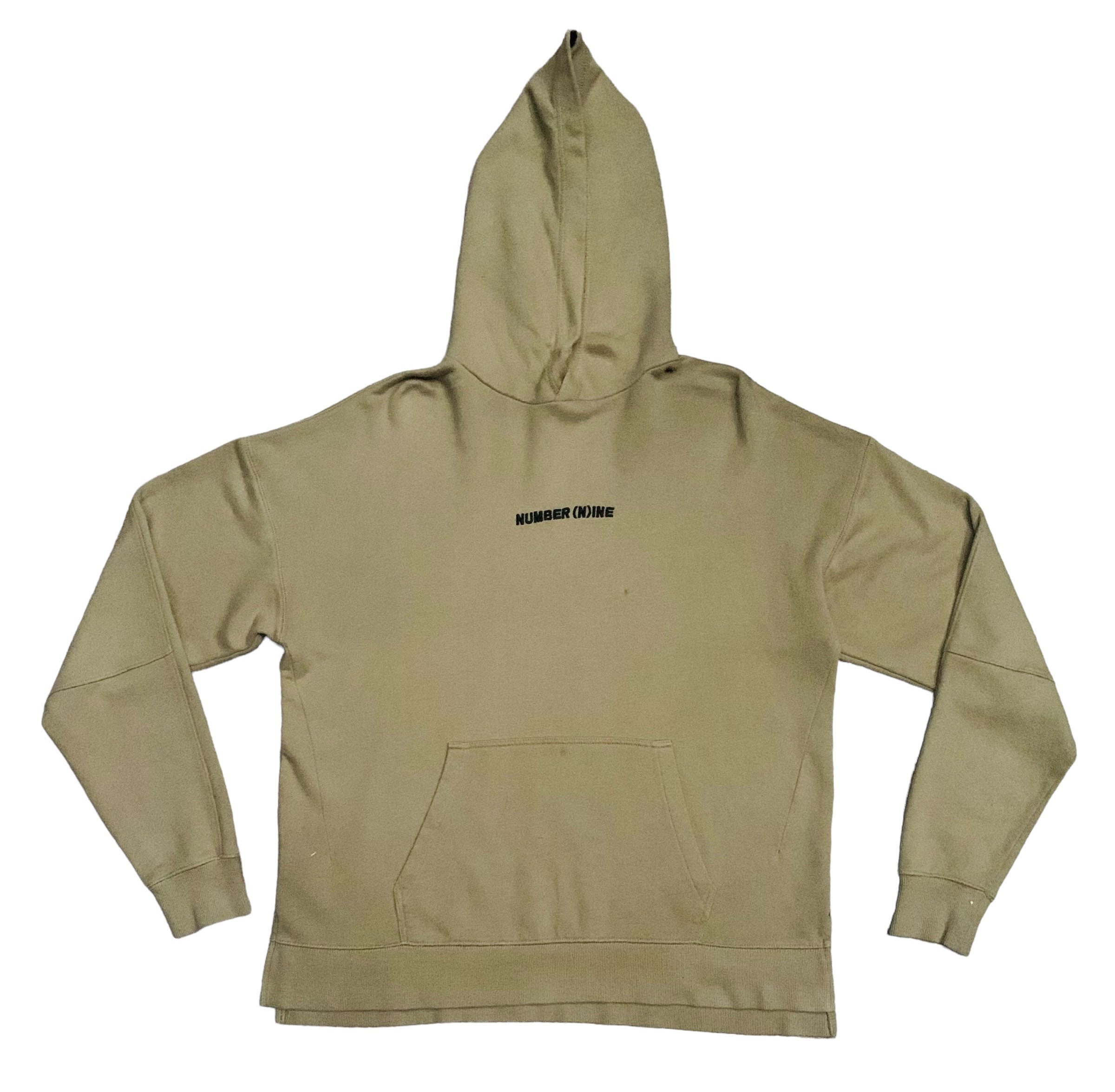 Rare Design Vintage Japanese Brand Number Nine Hoodie 2000s Rare Design Vintage Japanese Brand Number Nine Hoodie 2000s