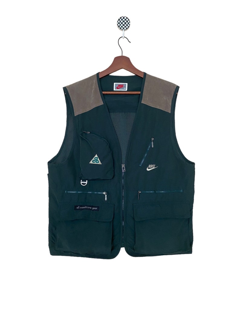 Rare Vintage Brand Nike Acg Tactical Vest 1990s - Etsy