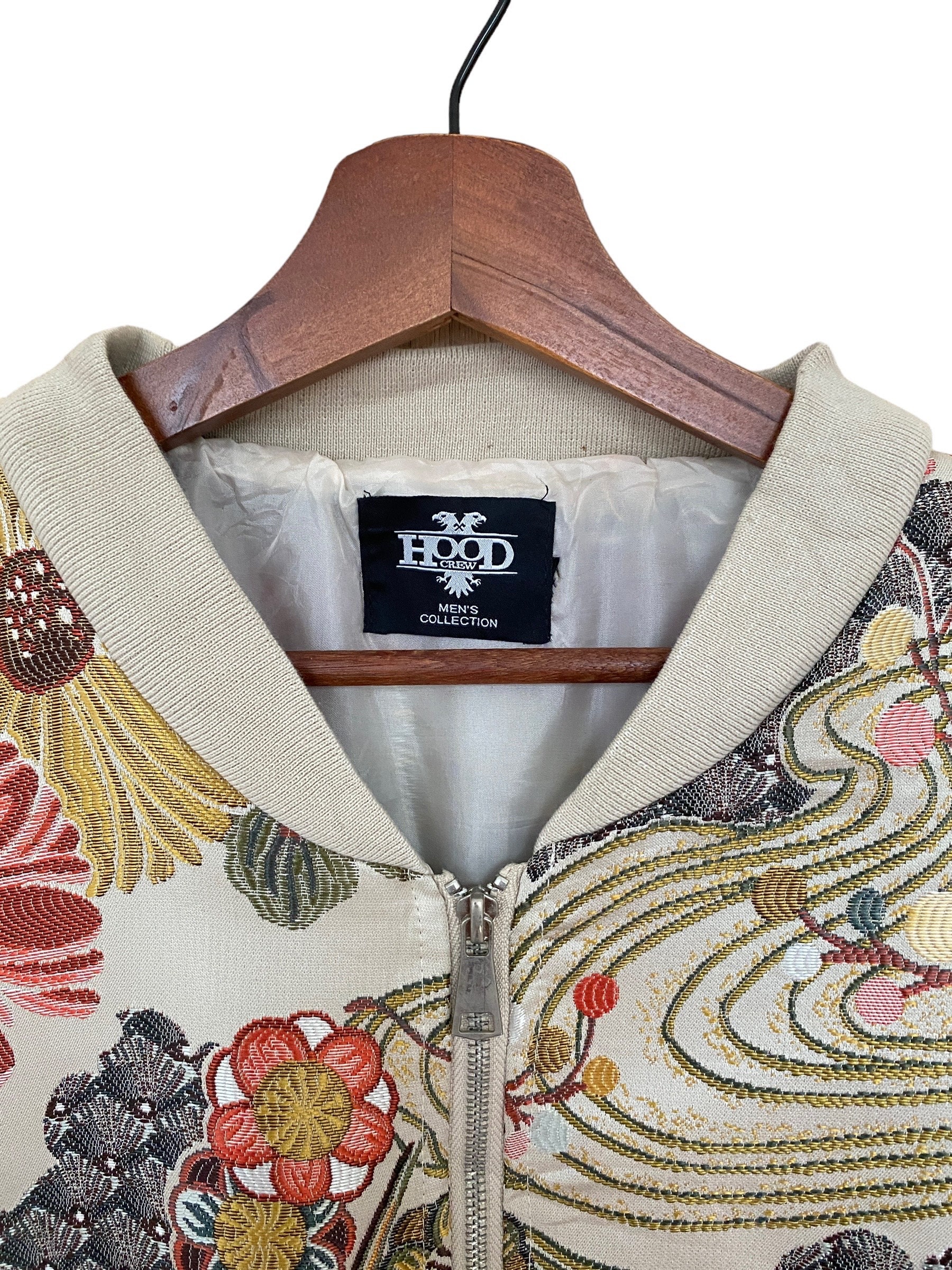 Rare Design Vintage Brand Hood Crew Full Print Jacket 1990s - Etsy