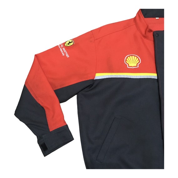 Rare Design Vintage Brand Ferrari Shell Jacket 1990s - Gem