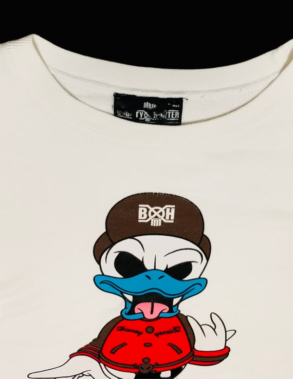 Vintage Bounty Hunter X Disney Donald Duck Sweatshirt… - Gem