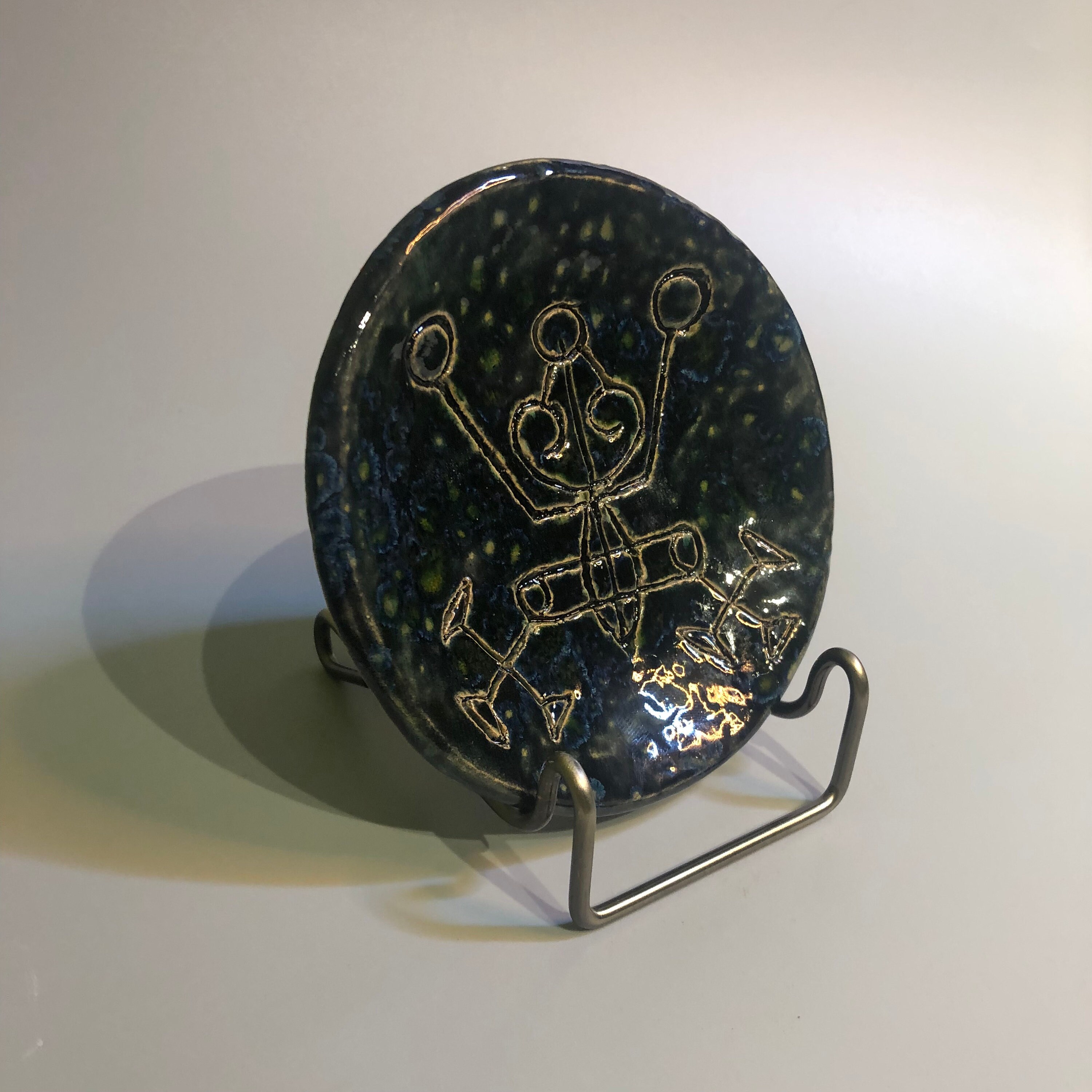 King Bael Demon Altar Sigil Offering Plate. Hand Sculpted - Etsy