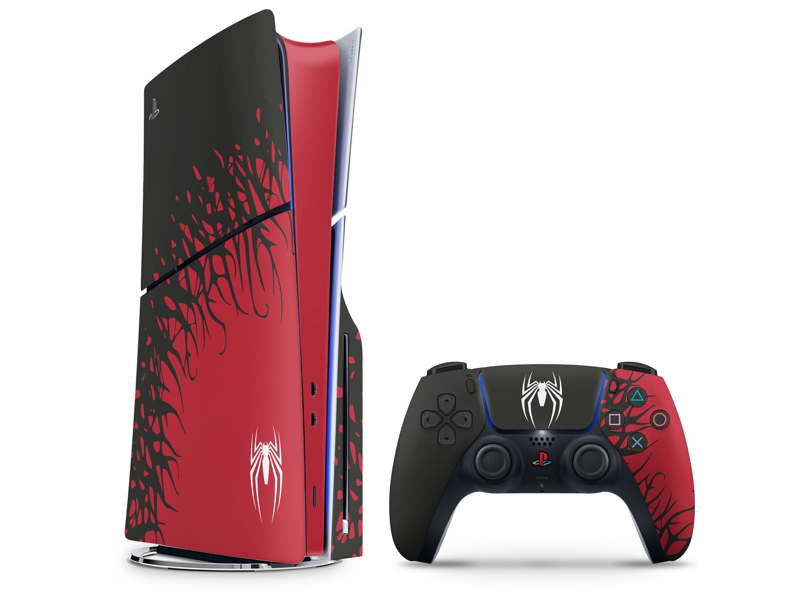 Spiderman 2 Inspired PS5 Skin, Spider-man Limited Edition PS5 Slim ...