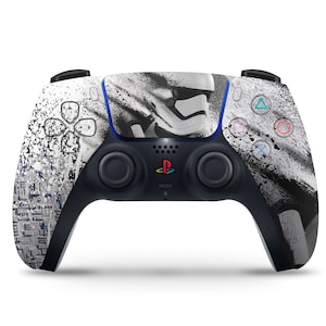 White Stormtrooper PS5 Slim Skin, Star Wars PS5 Console & Controller ...