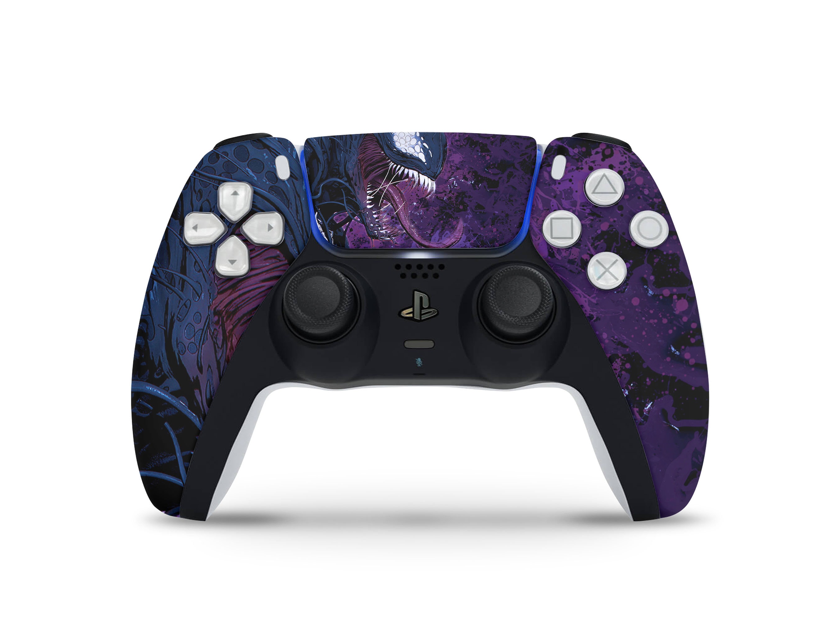 Purple Venom PS5 Skin, Spider-man Venom Symbiote PS5 Slim Console ...