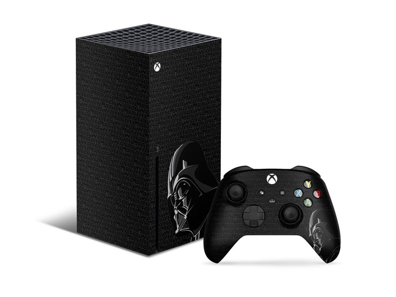 Darth Vader Black Xbox Series X Skin, Star Wars Sci-fi Xbox Series S ...