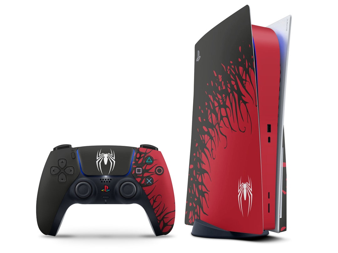 Spiderman 2 Inspired PS5 Skin, Spider-man Limited Edition PS5 Slim ...