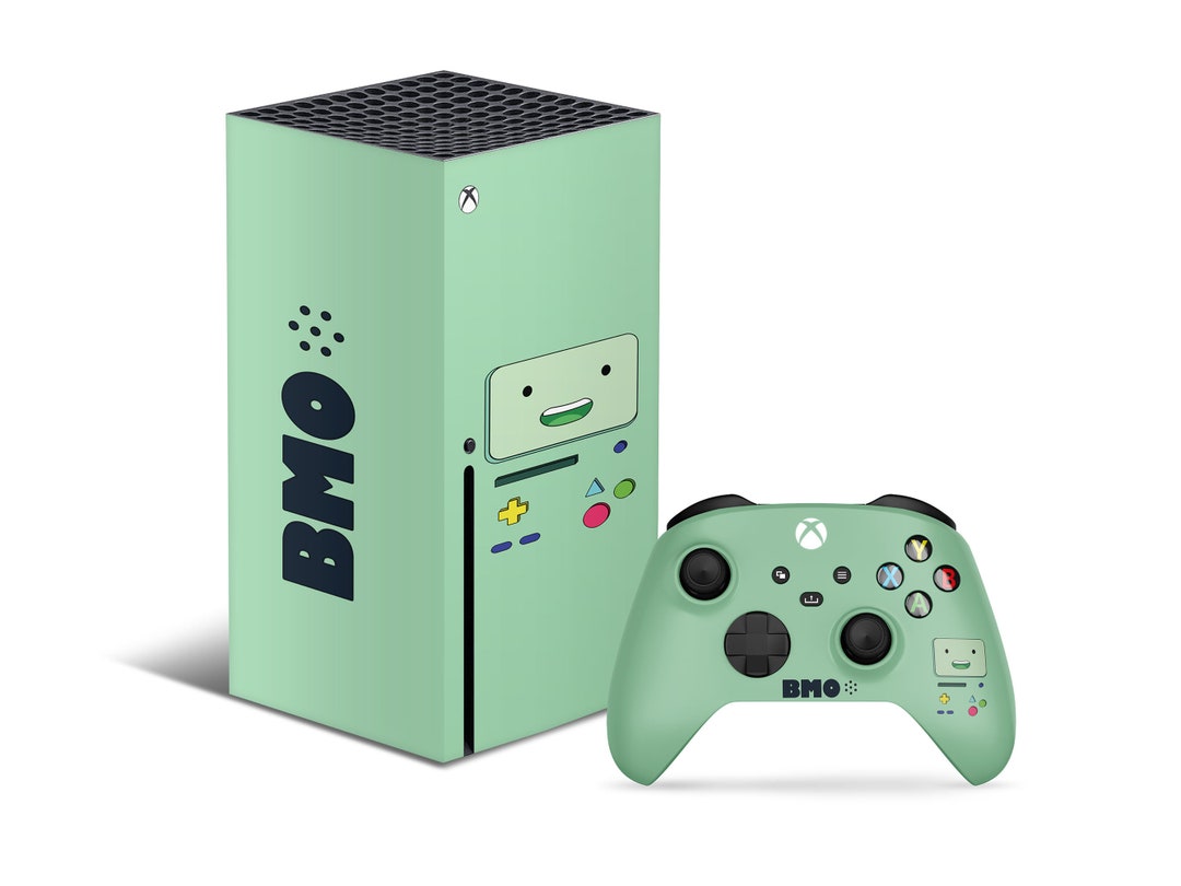 Adventure Time Beemo Xbox Series X Skin, Teal BMO Meme Xbox Series S ...