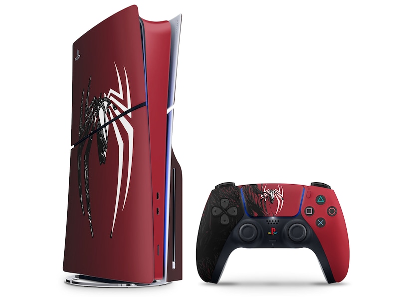 Spiderman Venom Symbiote PS5 Skin, Spider-man 2 Limited Edition PS5 ...