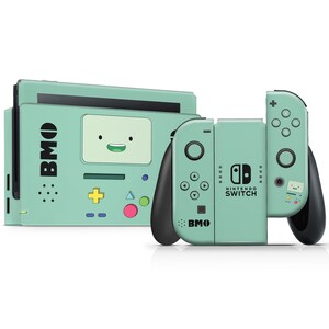 Adventure Time Beemo Nintendo Switch Skin, Teal BMO Meme Switch 2 OLED ...