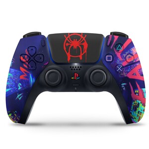 Spiderverse Spiderman PS5 Skin, Spider-man Miles Morales PS5 Slim ...