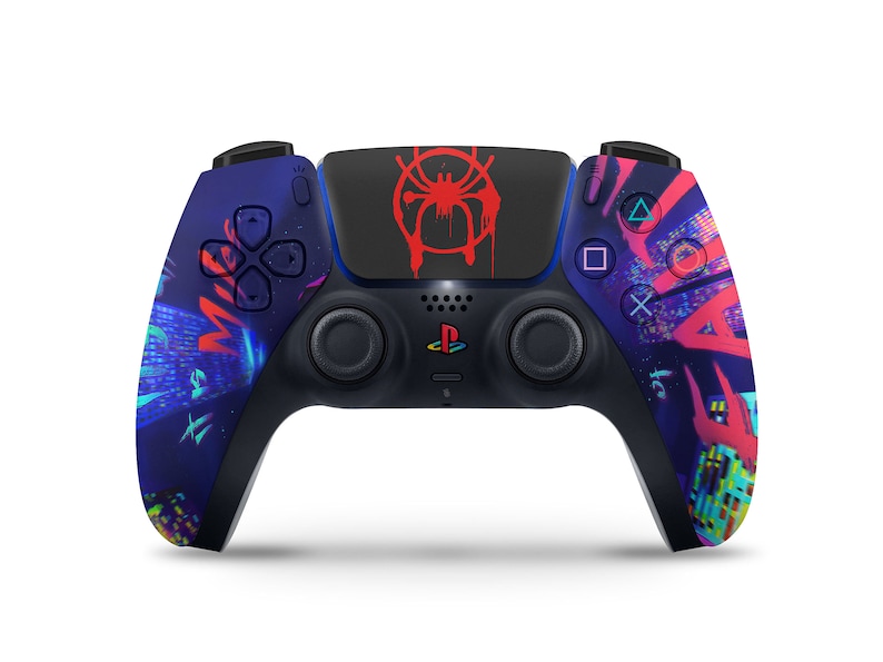 Spiderverse Spiderman PS5 Skin, Spider-man Miles Morales PS5 Slim ...