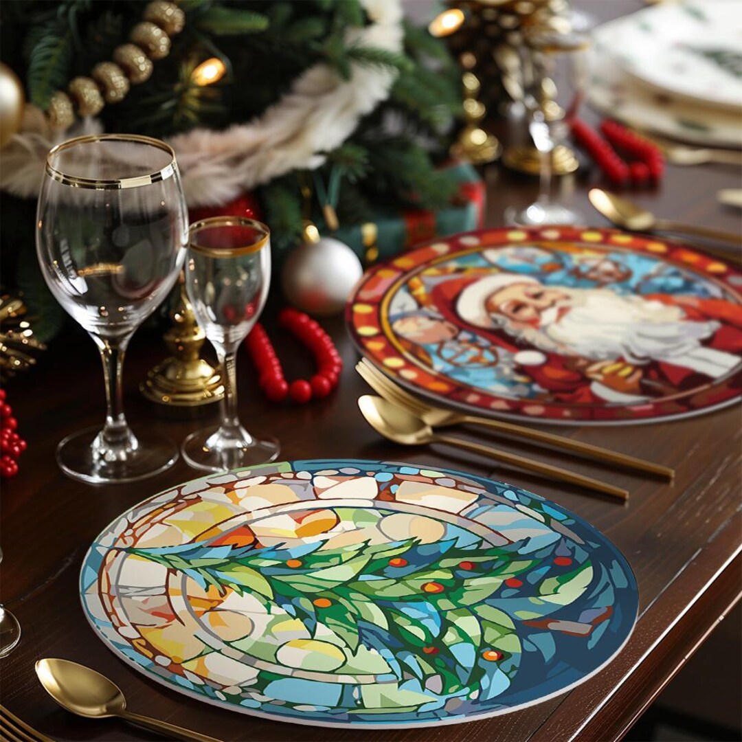 6 Paint by Number Placemats 20 Cm - Etsy